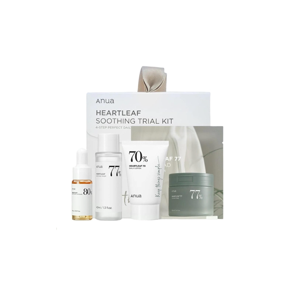 ANUA Heartleaf Soothing Trial Kit - 4 components – Beauty Luminella